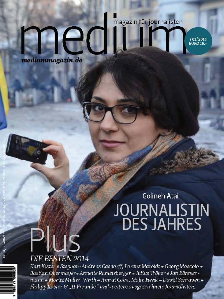 Die „Journalistin des Jahres“ 2014: Golineh Atai, WDR/ARD - medium magazin