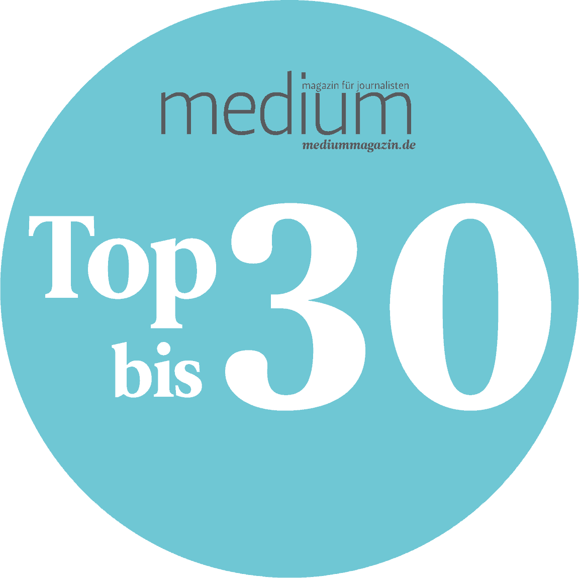 16 Seiten extra: unsere Top 30 bis 30 des Jahres 2017 - medium magazin